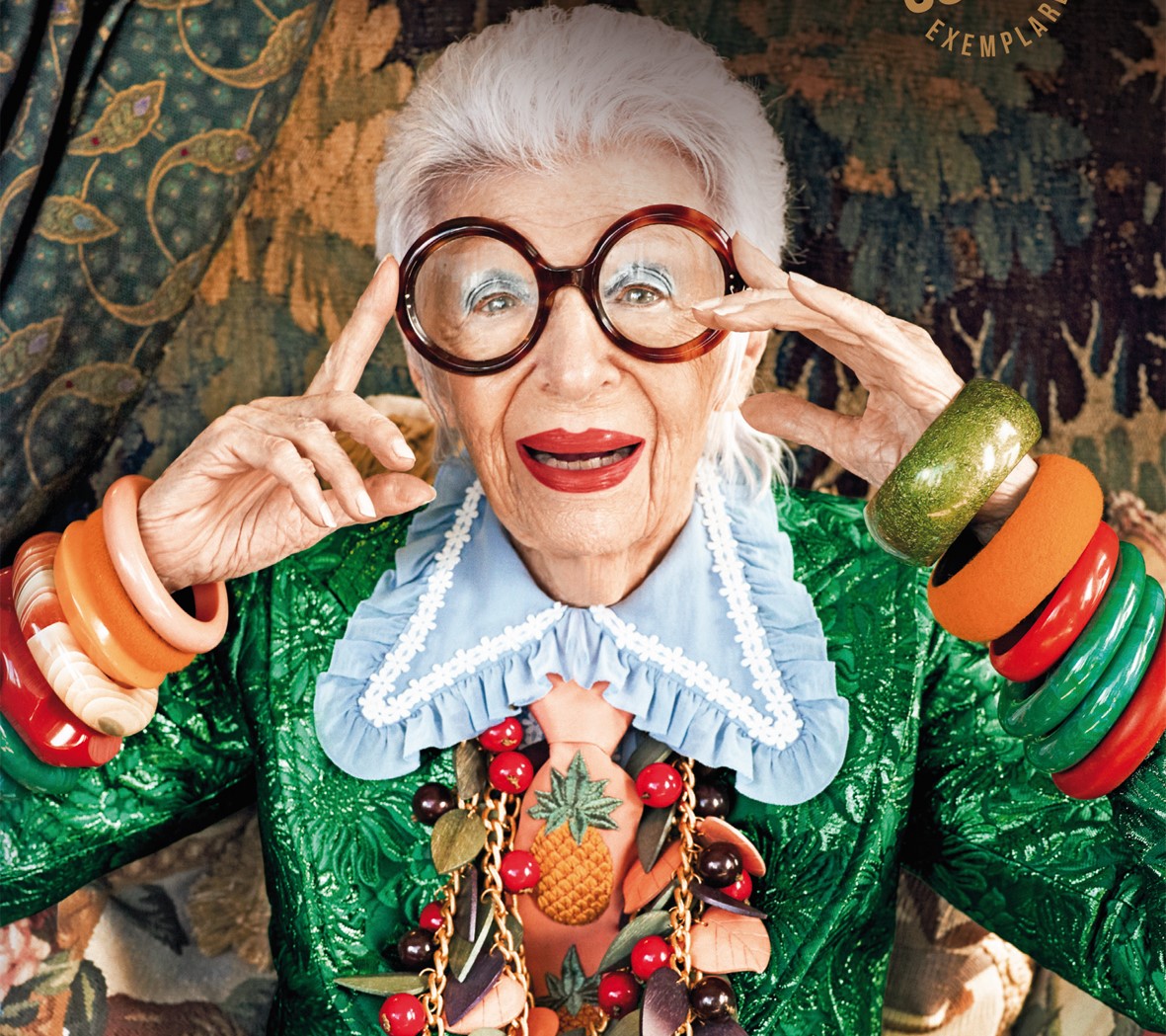 Iris Apfel, ein Vorbild für selbstbewusstes Altern - Seniorenmagazin ...